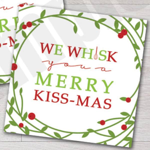 Merry Kissmas - Etsy