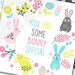 Bunny Tails Easter Party Favor Treat Bag Topper Printable - Etsy