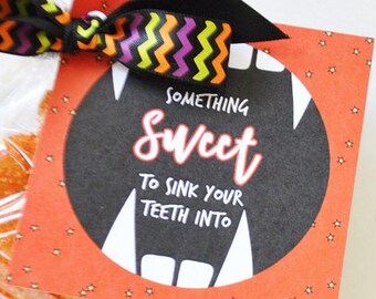 Something Sweet to Sink Your Teeth Into, Vampire Halloween Printable ...