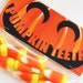 Pumpkin Teeth Candy Corn Halloween Favor Bag Topper Printable Editable ...