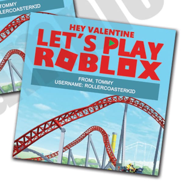 Roblox Card - Etsy