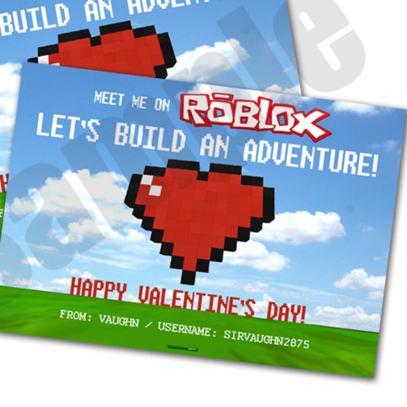 Roblox Card - Etsy