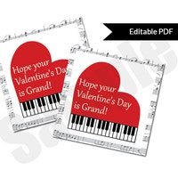 Printable Cello Valentines Card | Printable Card | Instant Download ...