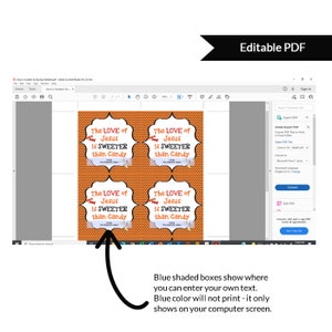 The Love of Jesus is Sweeter Than Candy Halloween Party Favor Tag Card ...