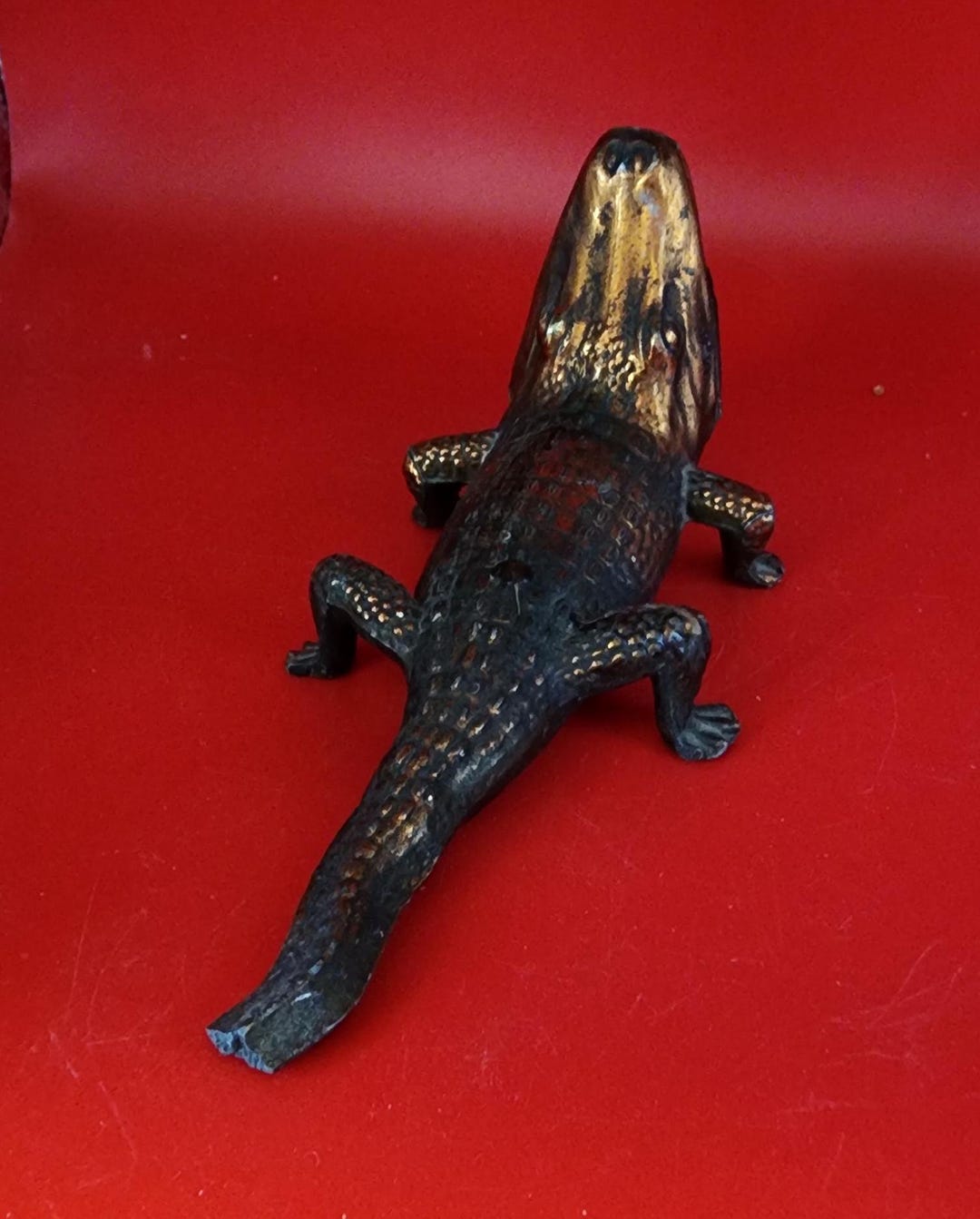 Alligator Cigar Holder Ashtray Cigarette Holder or Matchstick Holder ...
