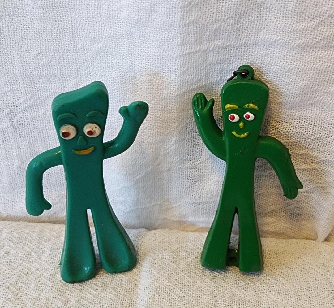 Vintage Gumby Figures – 2.75" Perma Toy, Jesco, Collectible Pair - Etsy