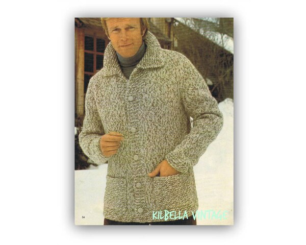 Chinook White Buffalo Wool Cowichan Sweater With Hood Knitting - Etsy ...