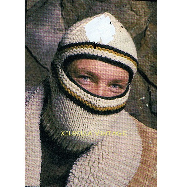 Ski Mask Pattern - Etsy