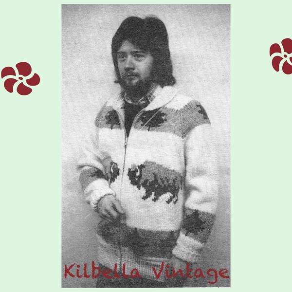White Buffalo Knitting Pattern - Etsy