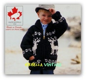 White Buffalo Pattern 6131 Cowichan Salish Sweater Knit Cardigan ...