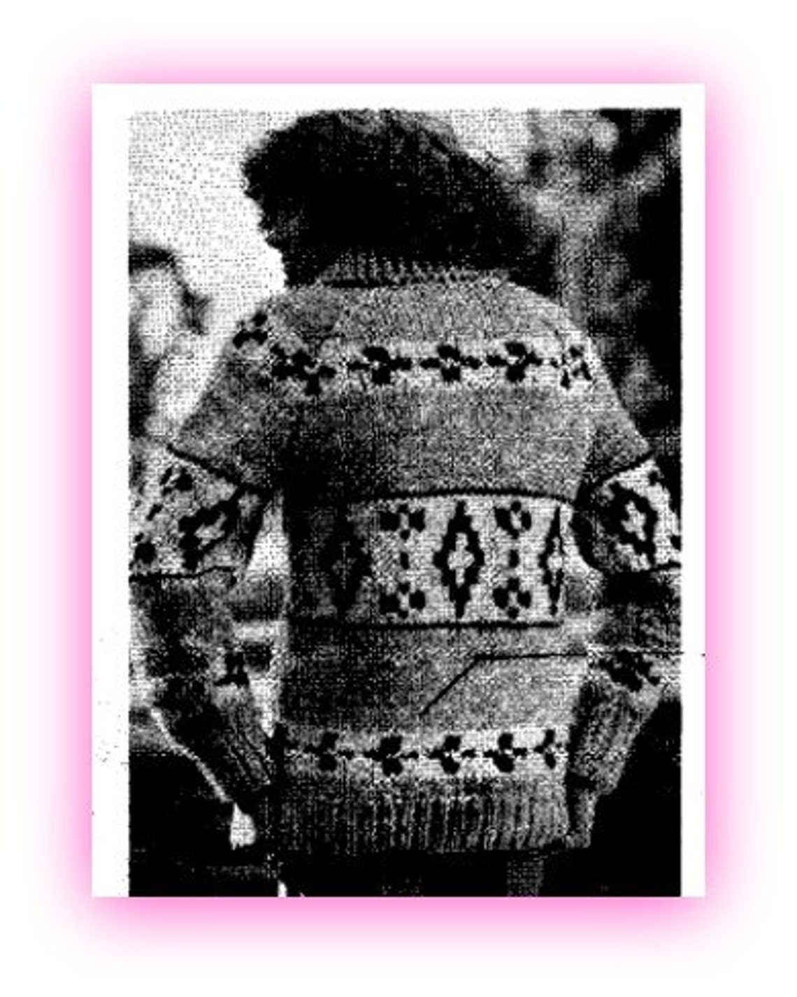 Cowichan Sweater Knitting Pattern Women Men White Buffalo | Etsy Canada