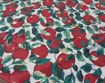 Apple tablecloth | Etsy