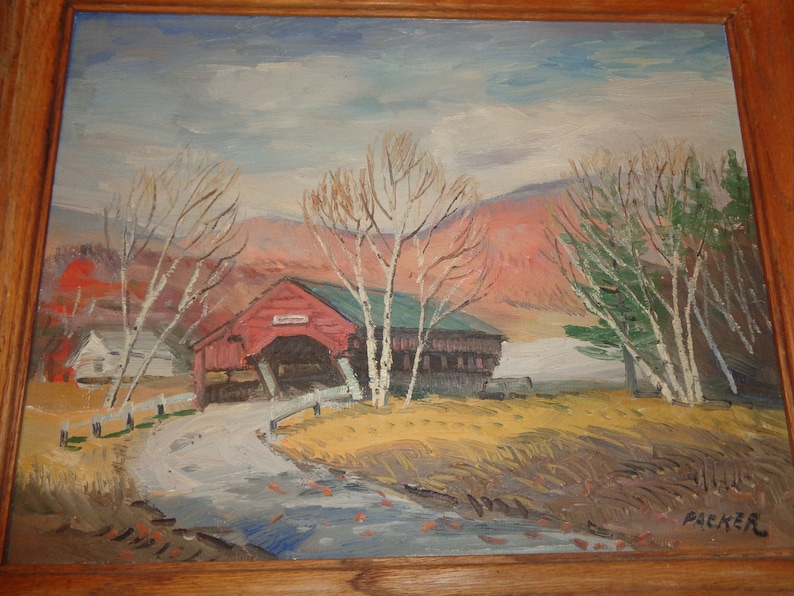 Original Art Work by the Artist R.G. Packer 1916-1998 of an | Etsy