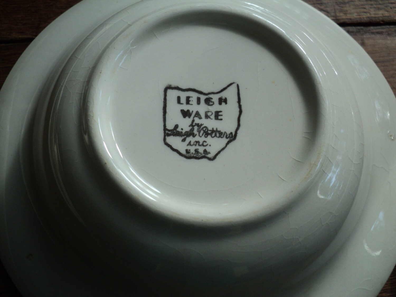 24 Piece Collection of Vintage Leigh Ware Dishes Made by Leigh - Etsy