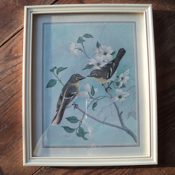 Pair of Birds Print - Etsy