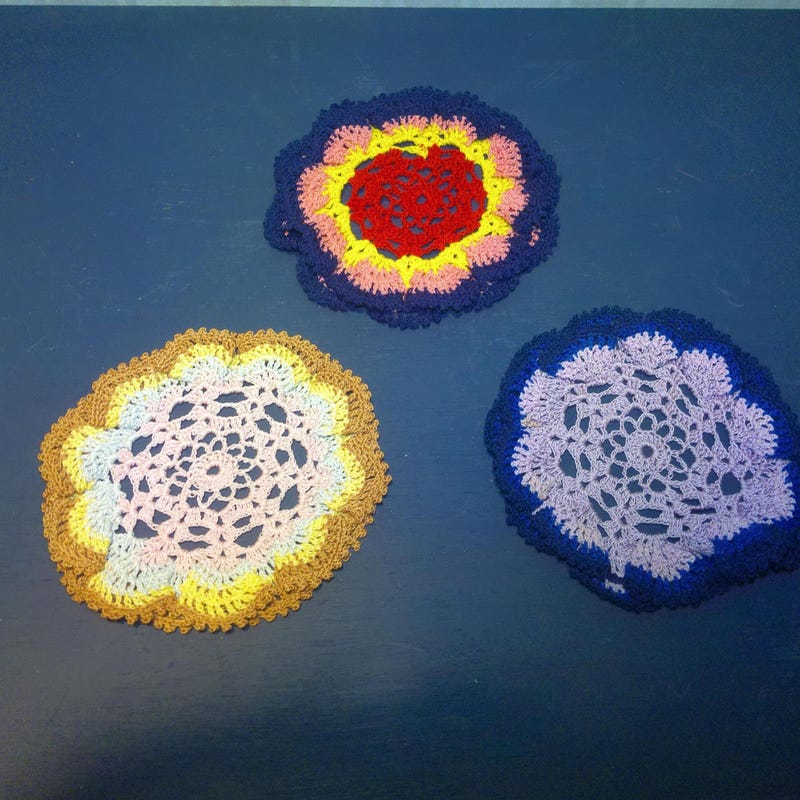 Lace Coaster - Etsy