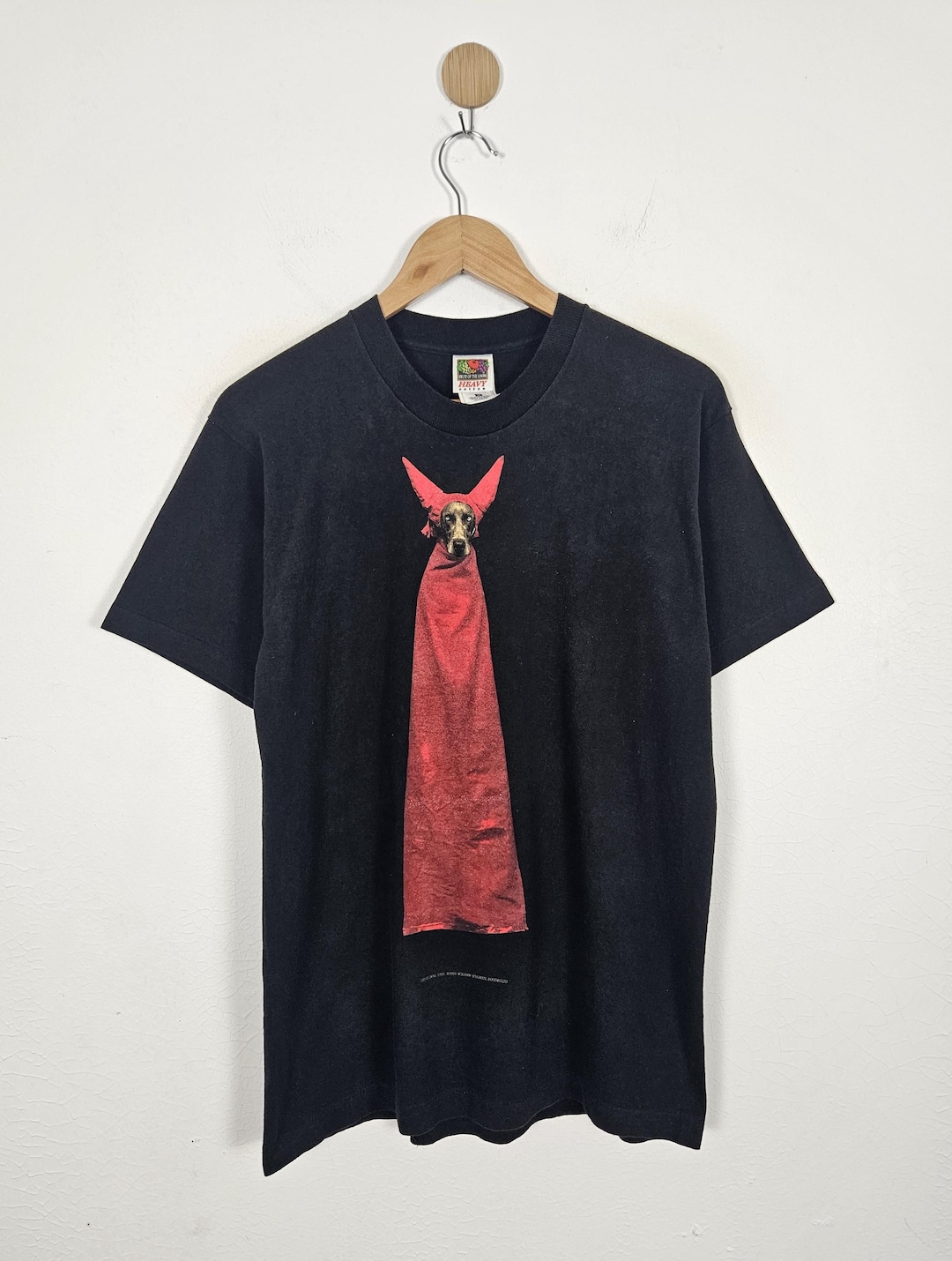 Vintage William Wegman Devil Dog 90s Shirt - Etsy