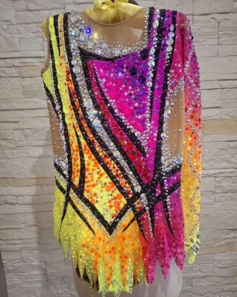 Custom Rhythmic Gymnastics Leotard: Flattering Fit, Made to Order - Etsy