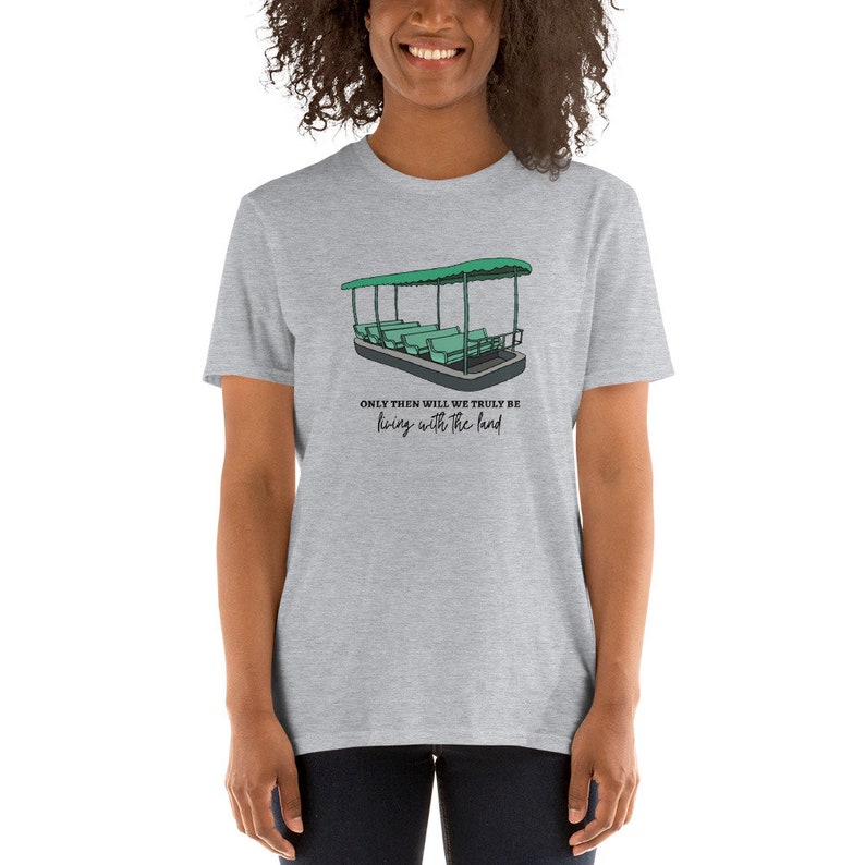 Living With the Land Short-sleeve Unisex T-shirt Epcot Shirt - Etsy