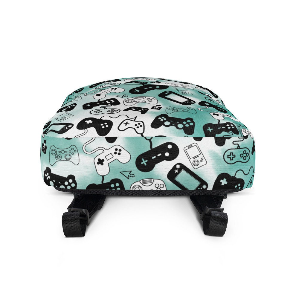 Video Game Controller Backpack Unisex Tie Dye Blue Gamer | Etsy