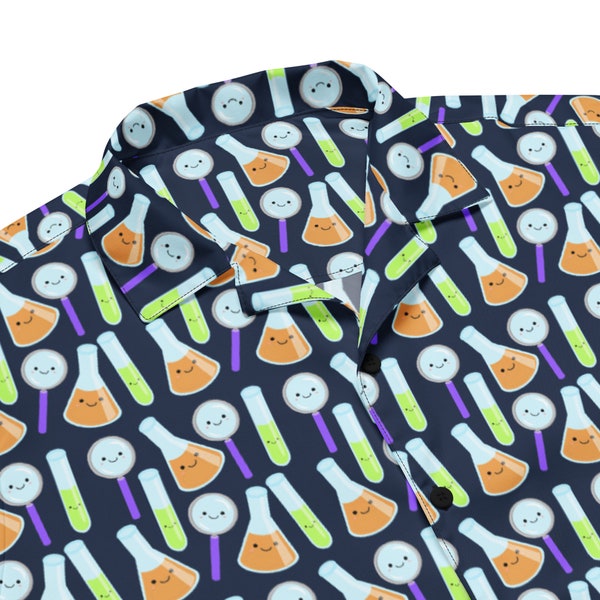 Science Teacher Collared Shirt - Etsy