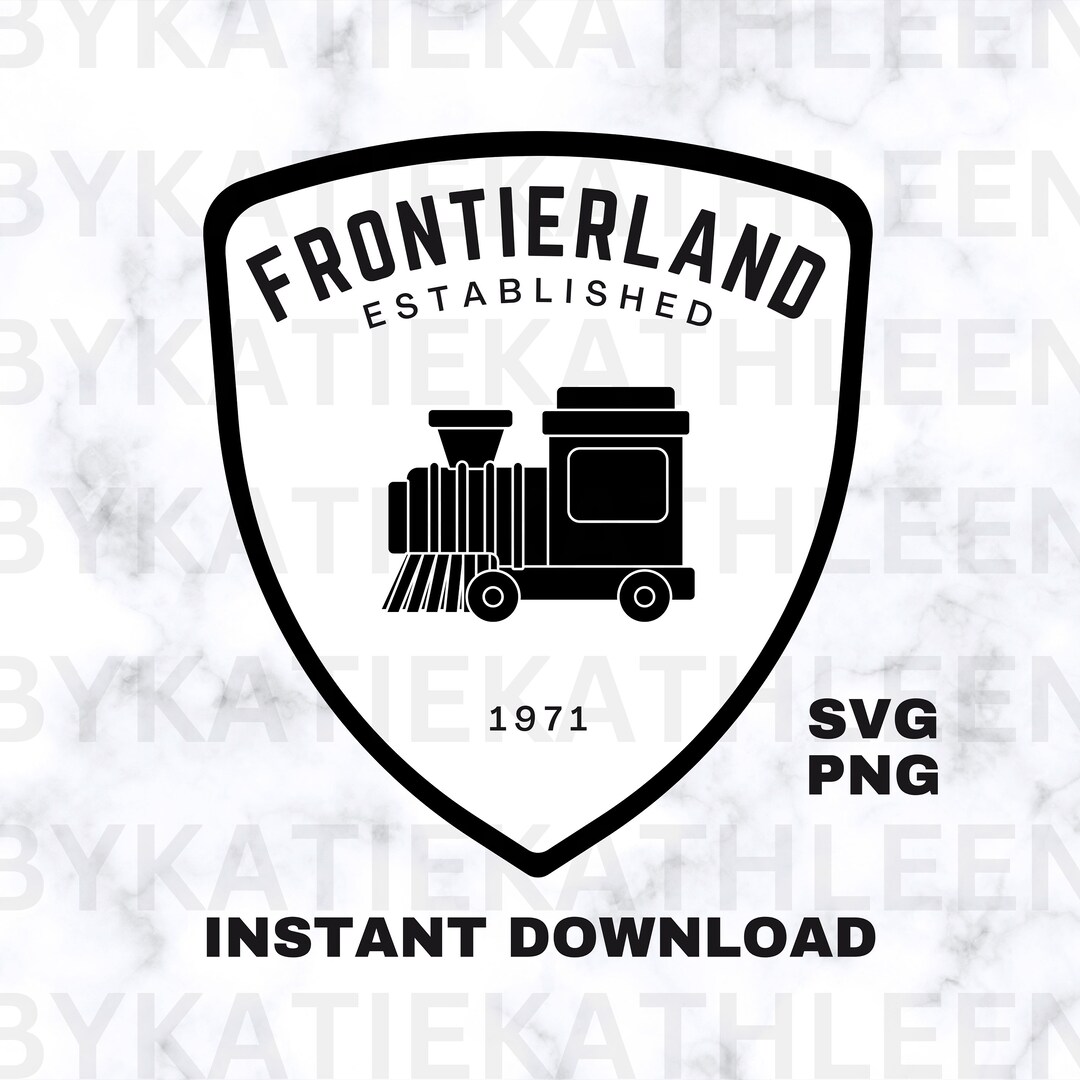 Frontierland SVG Cut File - Instant Download Magic Kingdom PNG SVG ...