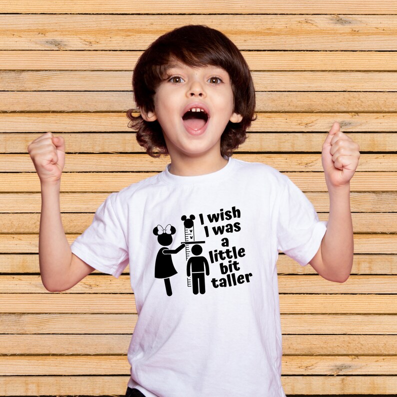 Kid's Theme Park SVG Cut File Instant Download Wish I - Etsy