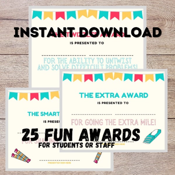 Candy Certificates - Etsy