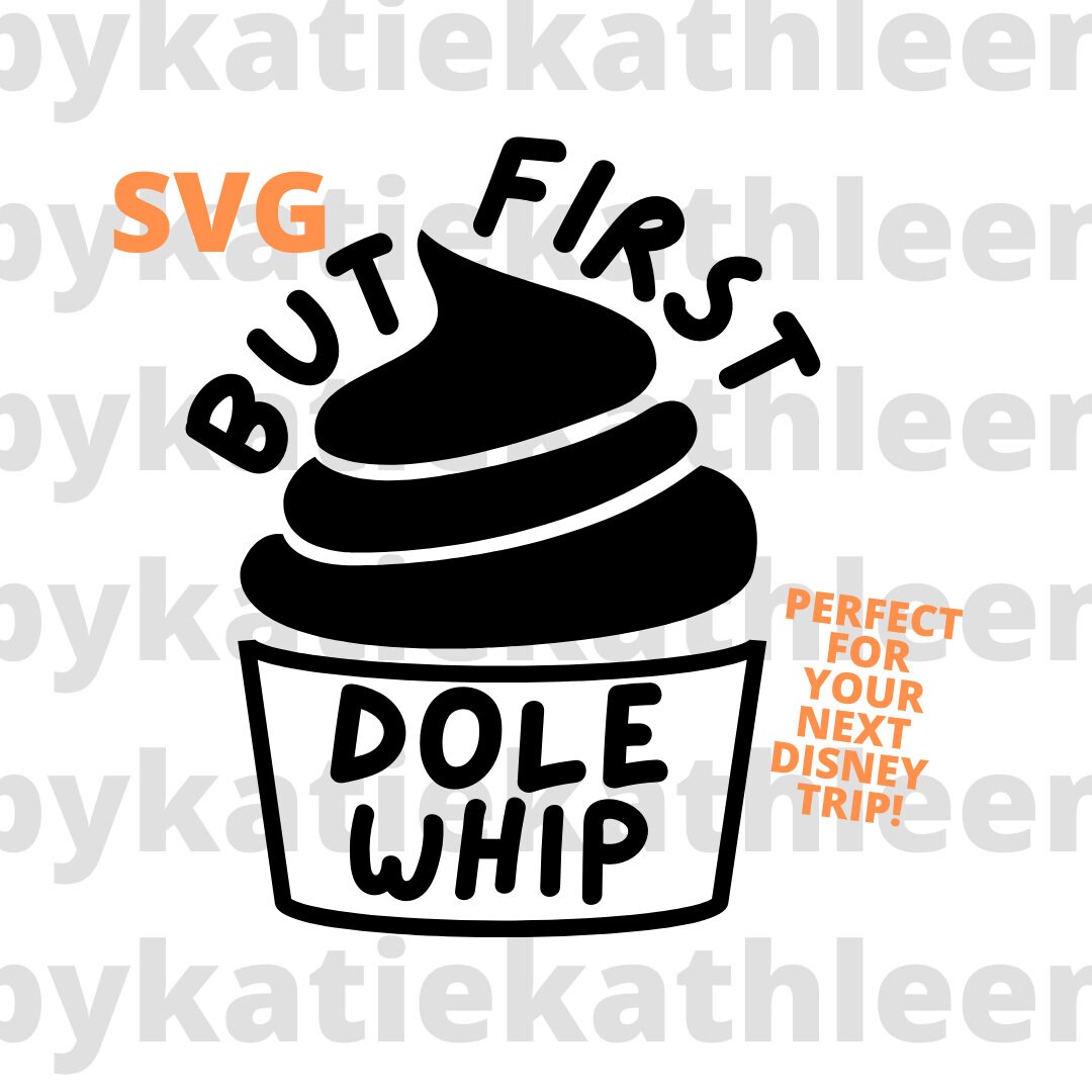 Dole Whip SVG Cut File Instant Download Dessert PNG SVG - Etsy