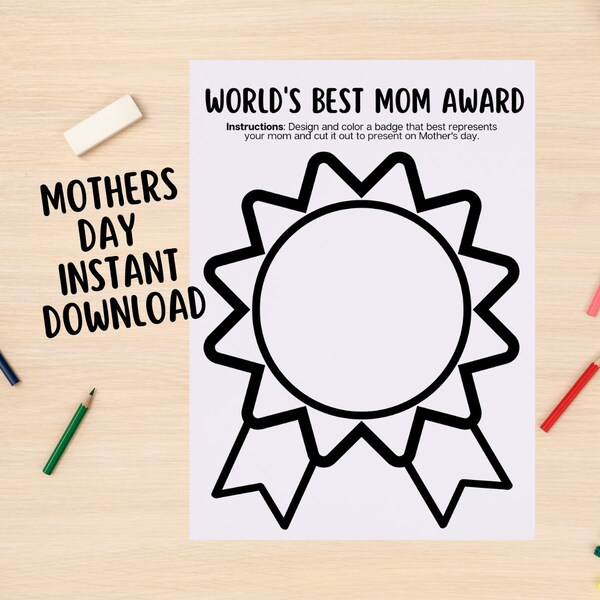 Best Mom Award - Etsy