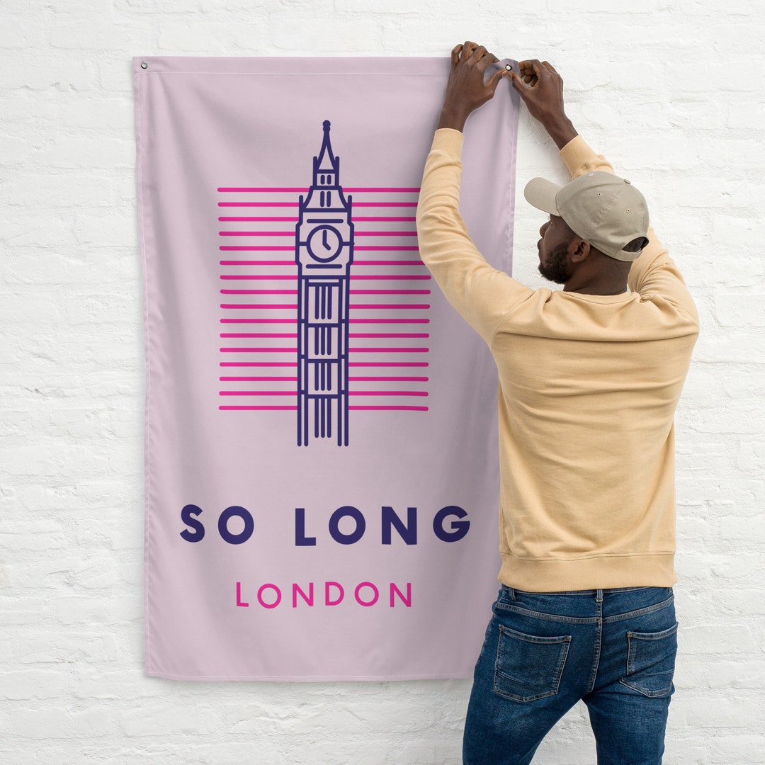 So Long London Wall Flag Large Indoor Tapestry for Swiftie Taylor ...