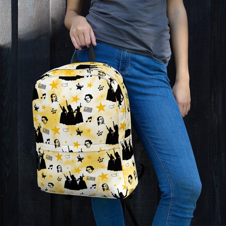 Hamilton the Musical Abstract Backpack Alexander Hamilton - Etsy