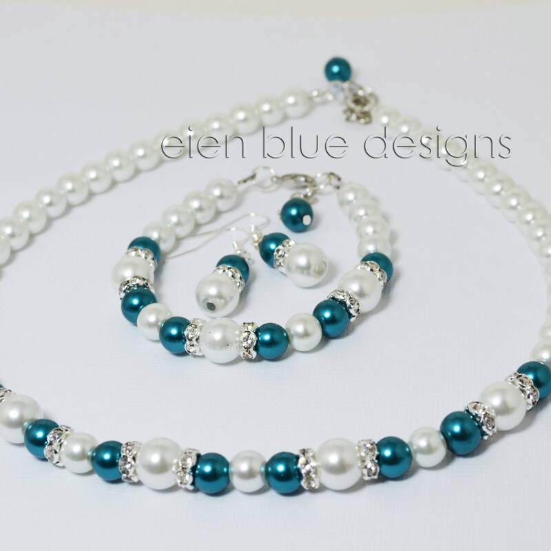 Teal Jewelry - Etsy