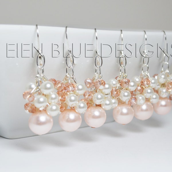 Blush Earrings - Etsy