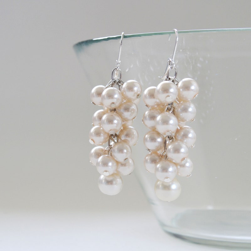 Cluster Earrings - Etsy