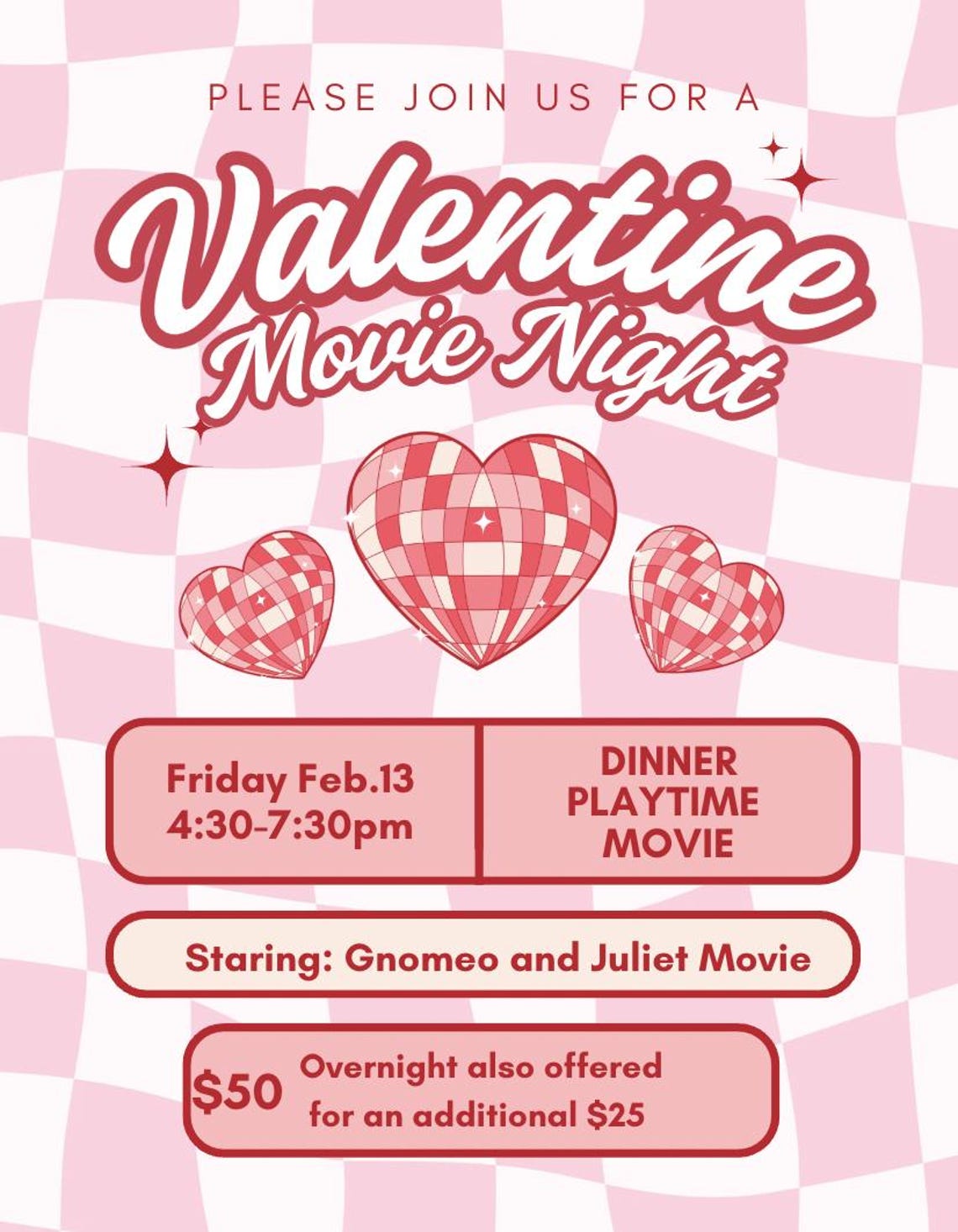 Valentines Day Movie Night - Etsy