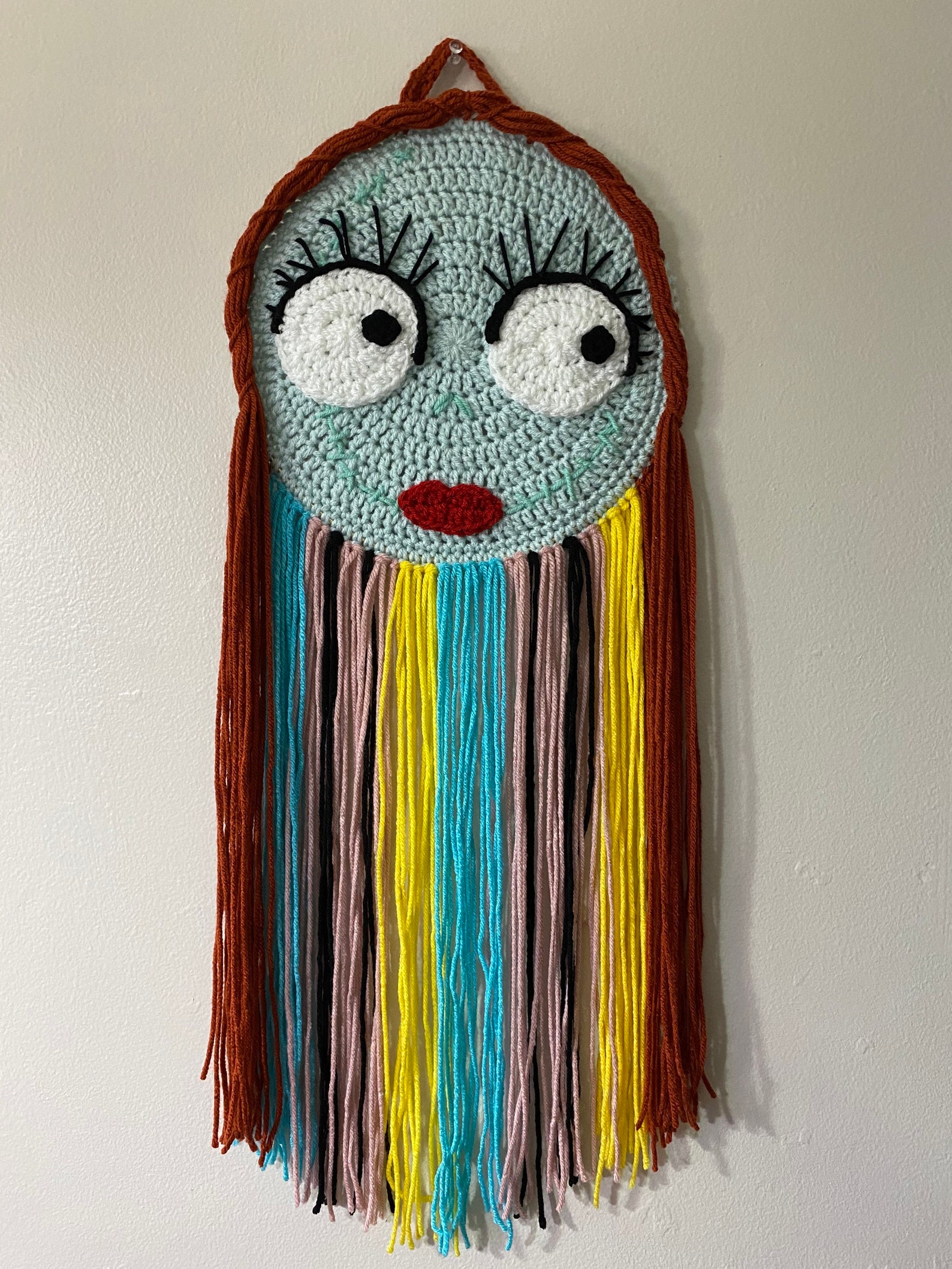 Crochet Wall Hanging Sally - Etsy