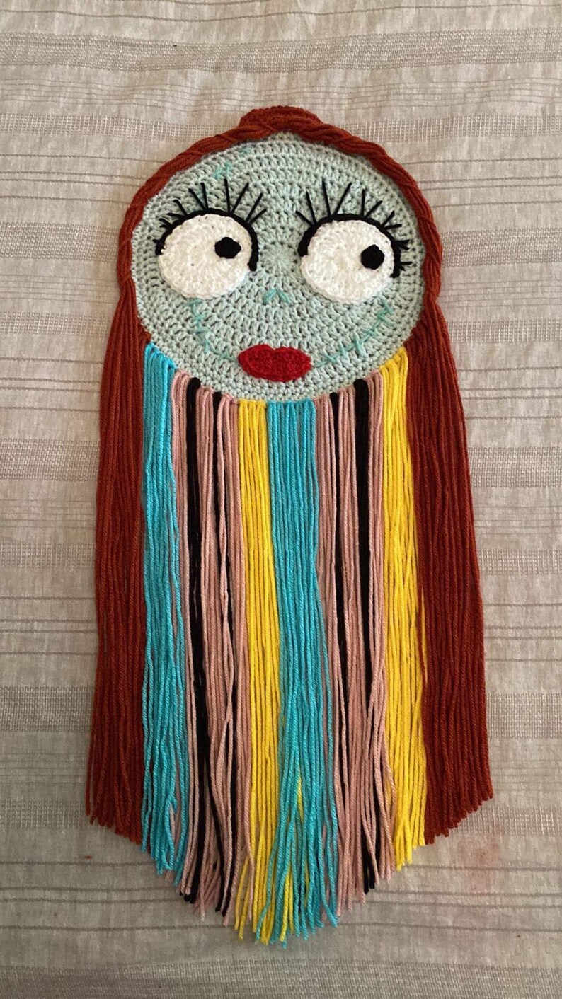 Crochet Wall Hanging Sally - Etsy