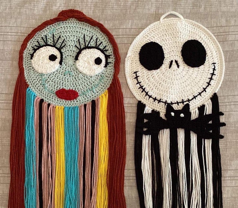 Crochet Wall Hanging Sally - Etsy