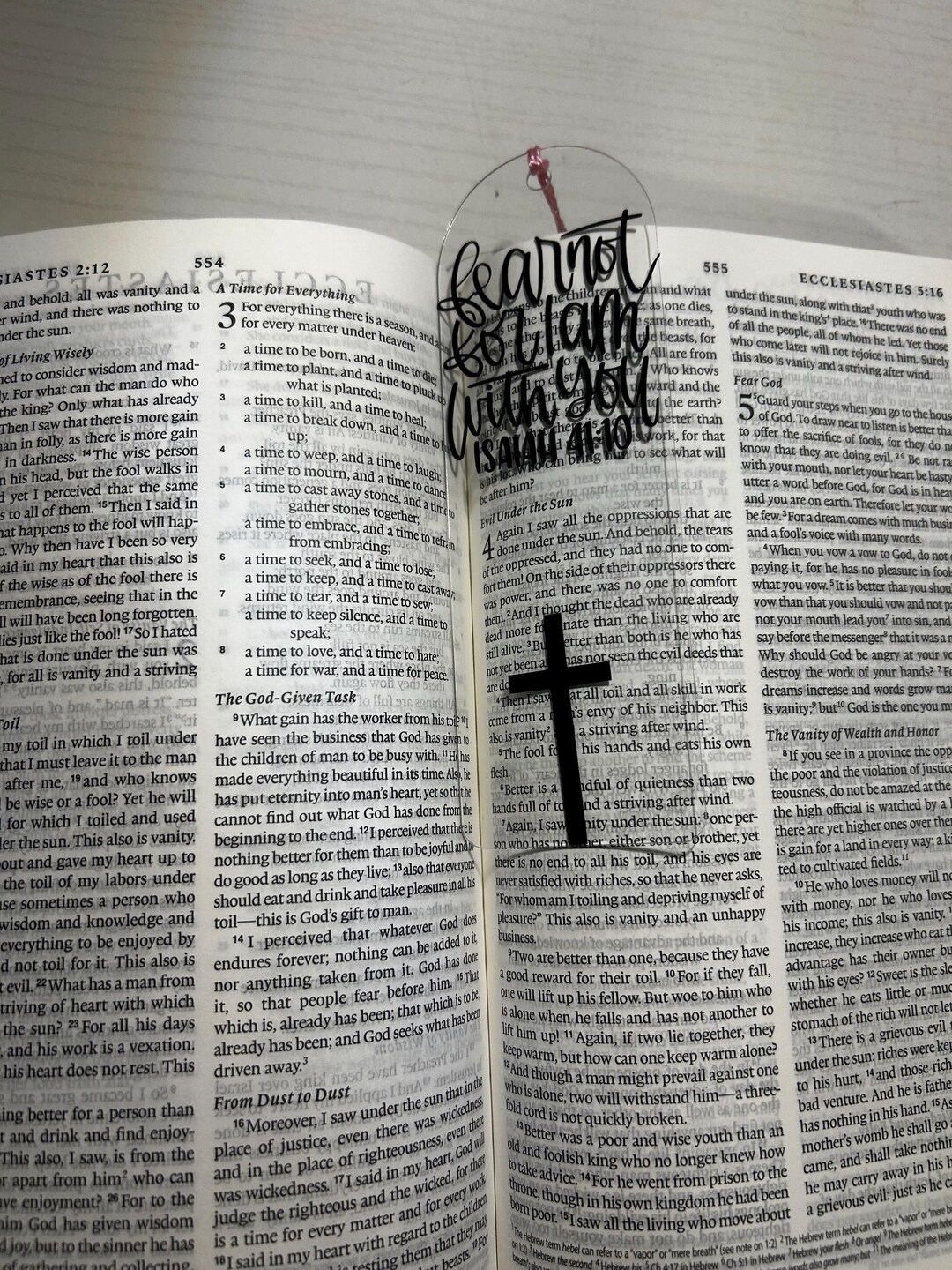 Isaiah 41:10 Bookmark | Christian Encouragement Gift - Etsy