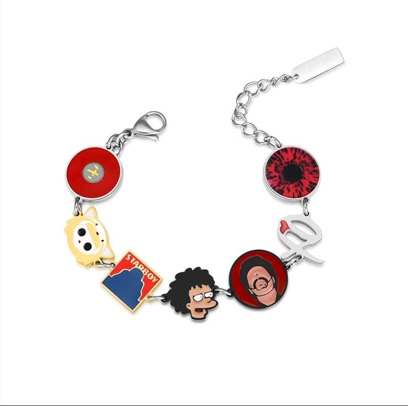The Weeknd Inspiriertes Armband Mit Album Charms - Musikliebhaber ...