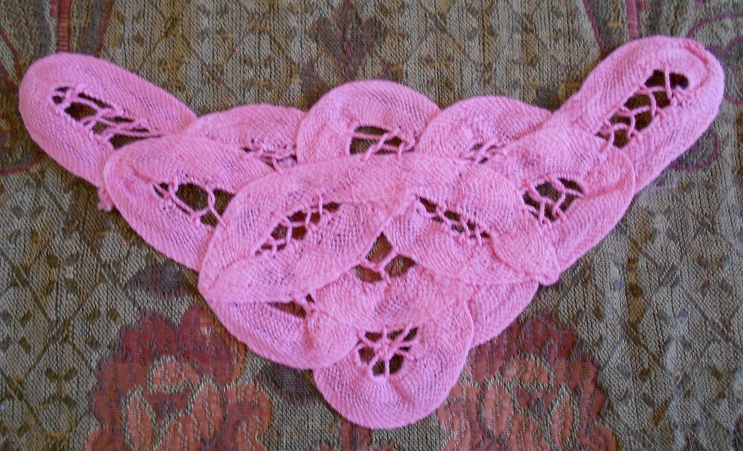 Pink Battenburg Lace Appliques - Etsy