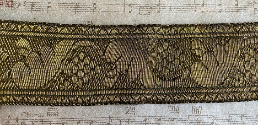 1920's Metallic Galloon Trim - Etsy
