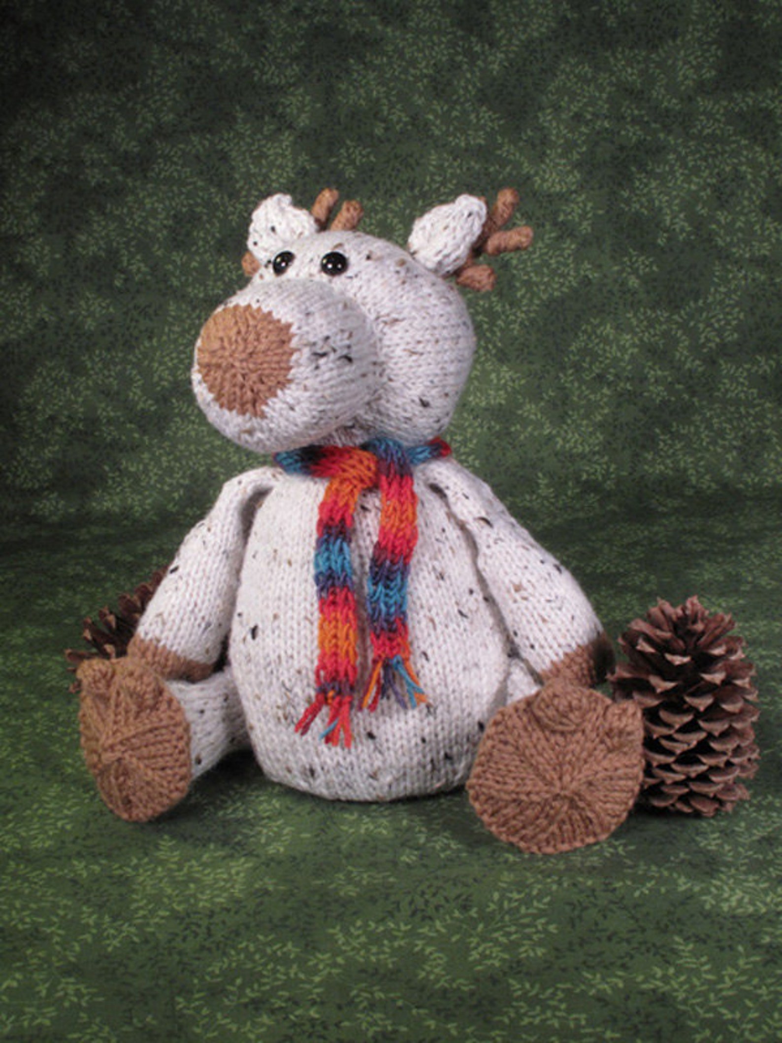 Knitting Pattern Milton Moose/reindeer - Etsy