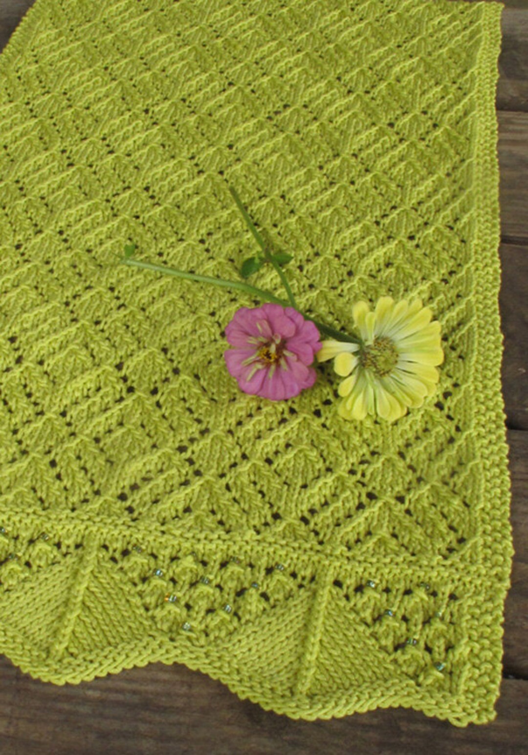 Union Table Runner Knit Pattern Pdf - Etsy
