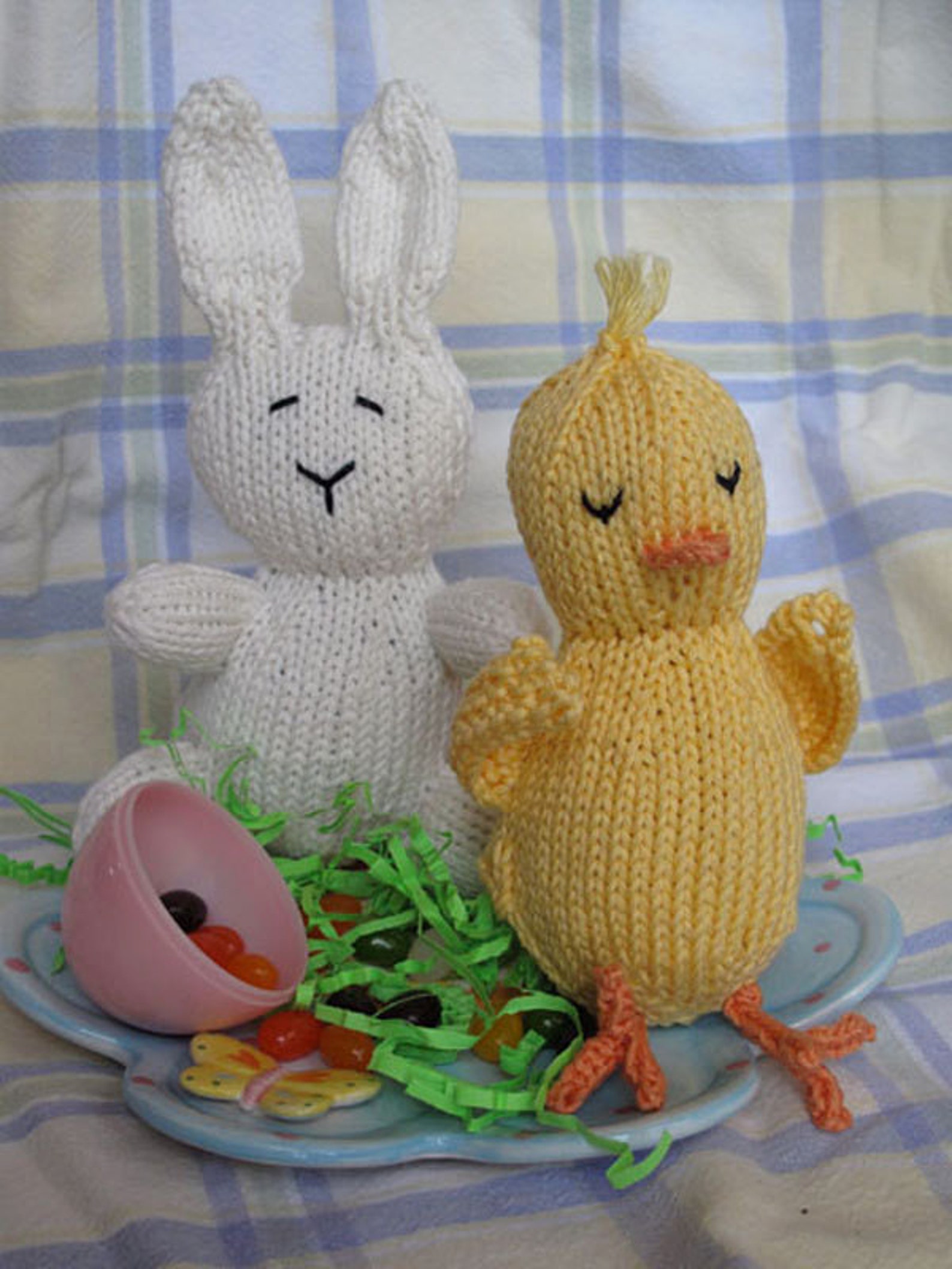 Easter Basket Buddies Pattern to Knit (plastic Egg Covers) - Etsy