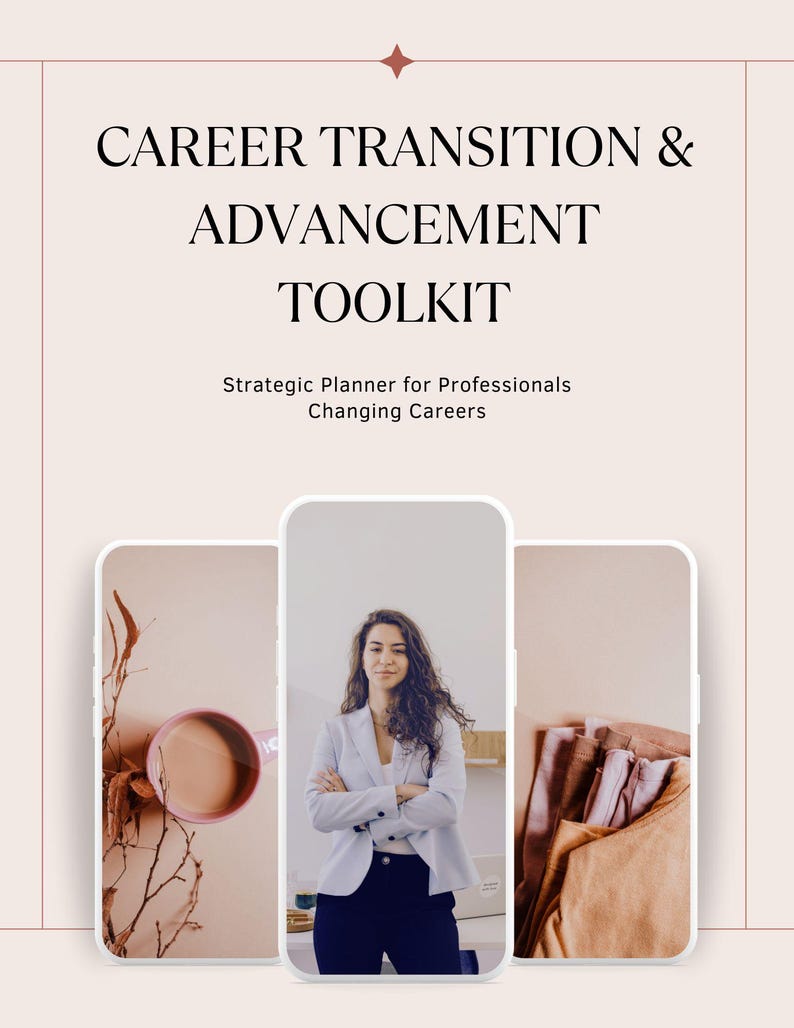 Career Transition & Advancement Toolkit - Etsy