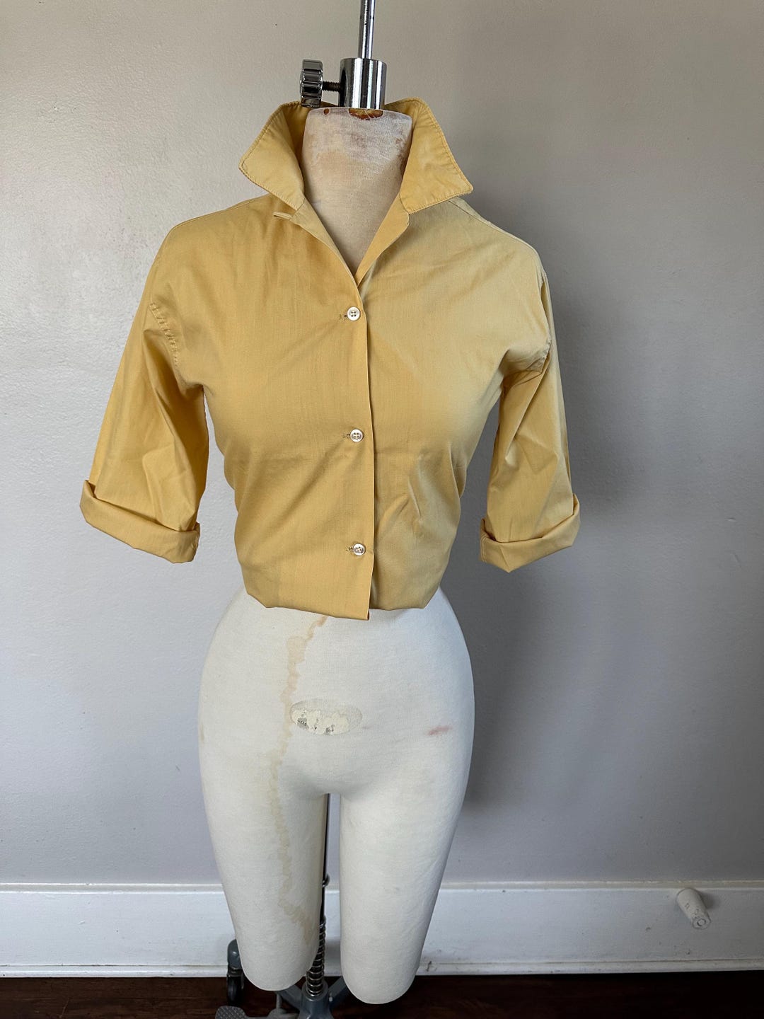 1950s Juvenile Delinquent Button Down Shirt - Etsy