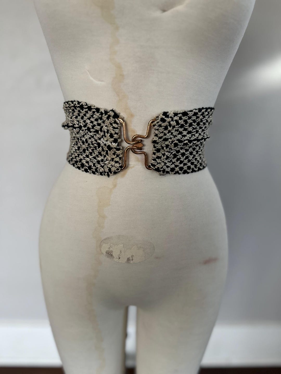 1950s Black Strechy Cinched Pinup Girl Belt - Etsy