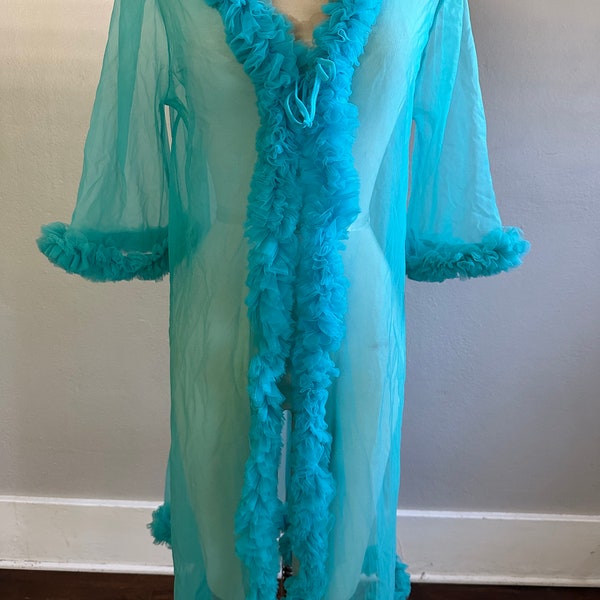Sheer Negligee - Etsy